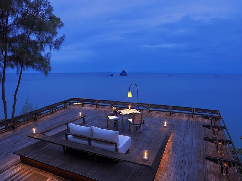 Dining on The Rocks at Six Senses Samui experience day trip - EXO Travel
