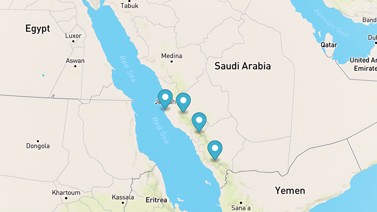 Asir map - EXO Travel Blog